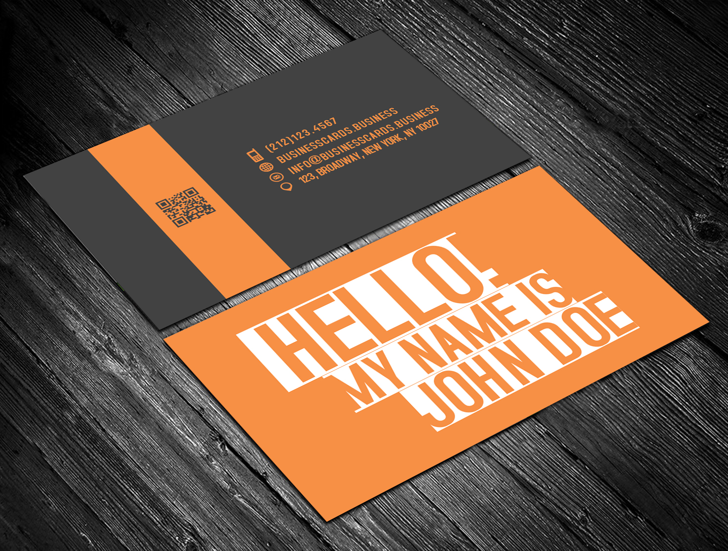 Free Name Tag Card Template For Photoshop Business Cards Templates